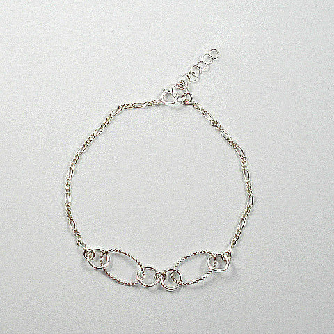 trendy silver bracelets